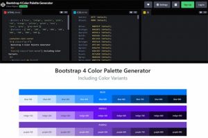 Bootstrapのカラーパレットに最適なジェネレーター | ネットインパクト